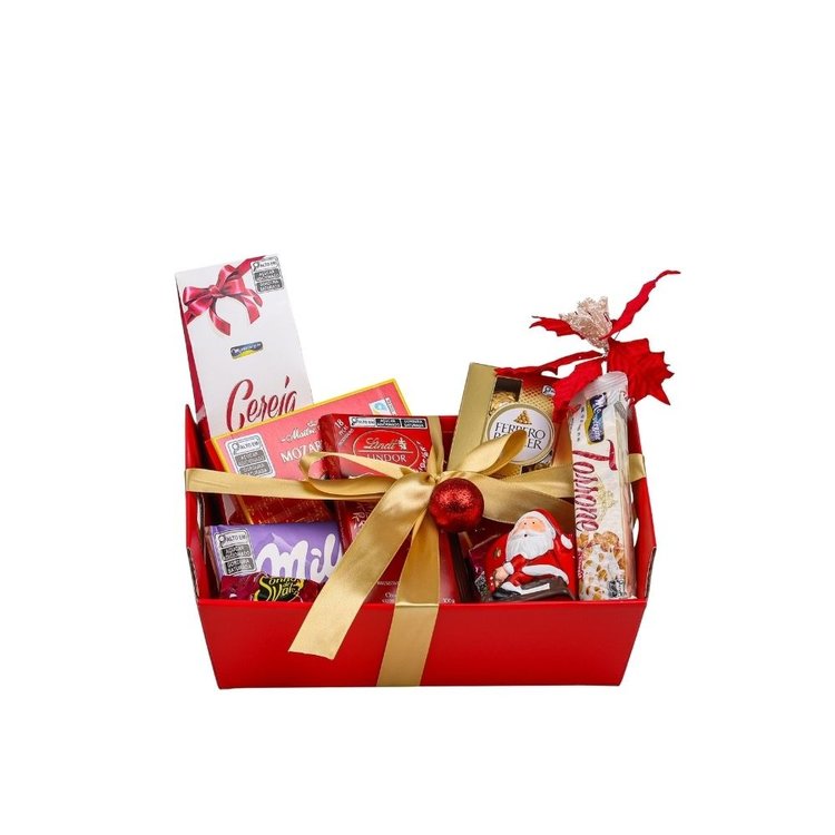 Cesta de Natal Sweet X-Mas | Giuliana Flores
