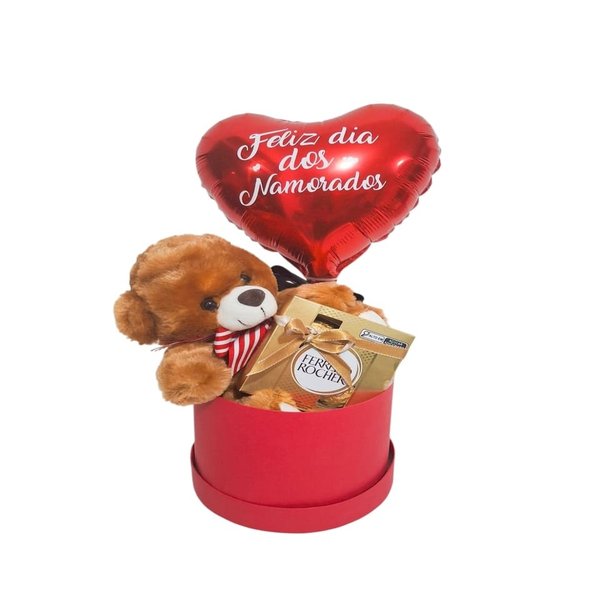 Box Amor com Chocolate | Giuliana Flores